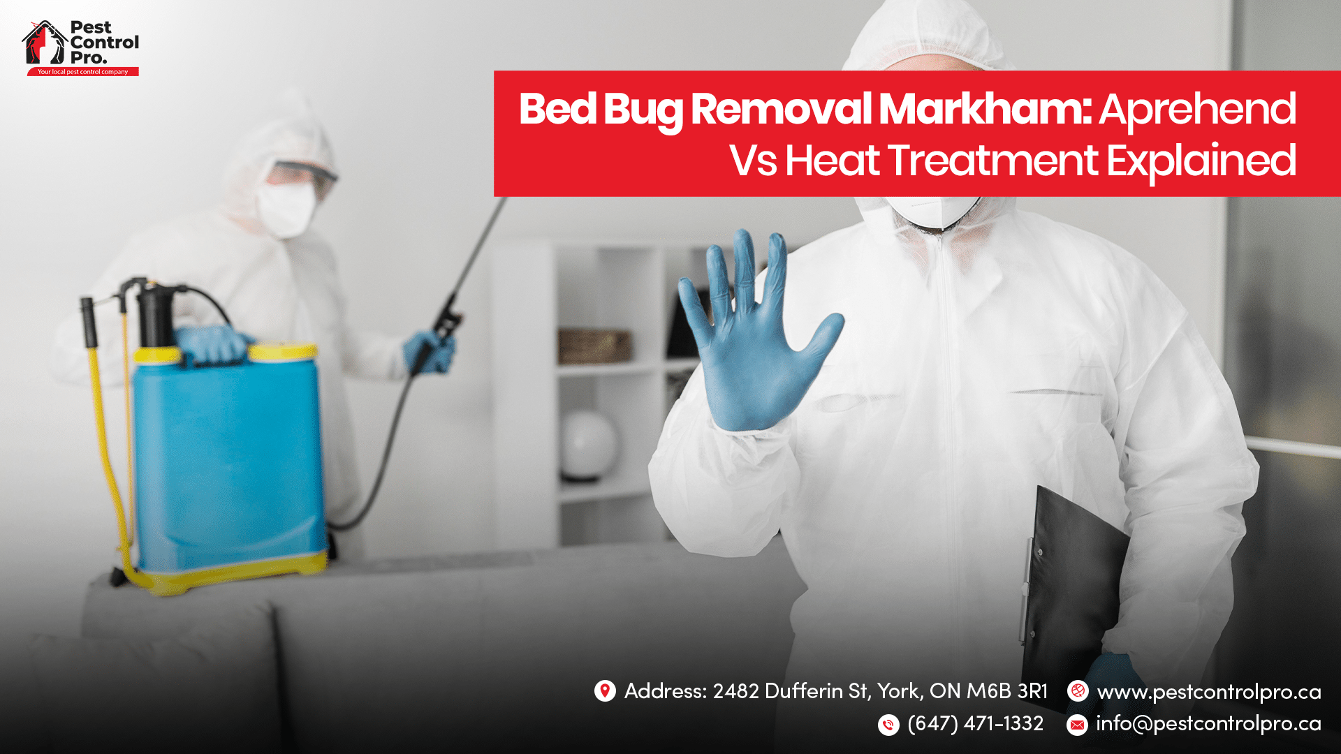 Bed Bug Removal Markham: Aprehend Vs Heat Treatment Explained - Pest ...